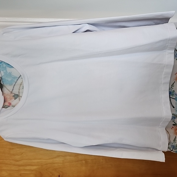 Kate & Mallory | Tops | Kate And Mallory White Long Sleeve Blouse Nwot ...
